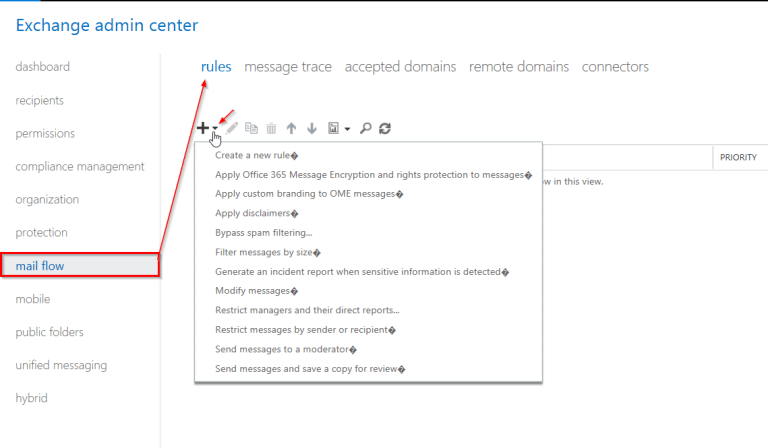 Office 365 Exchange Online Protection (EOP) – Mail Flow Rules – Nedim's ...