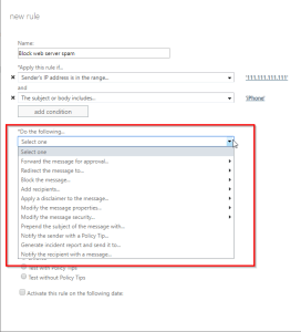 Office 365 Exchange Online Protection (EOP) – Mail Flow Rules – Nedim's ...