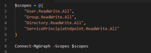 Mastering Microsoft Graph PowerShell SDK – Part 2 – Connections, Scopes ...
